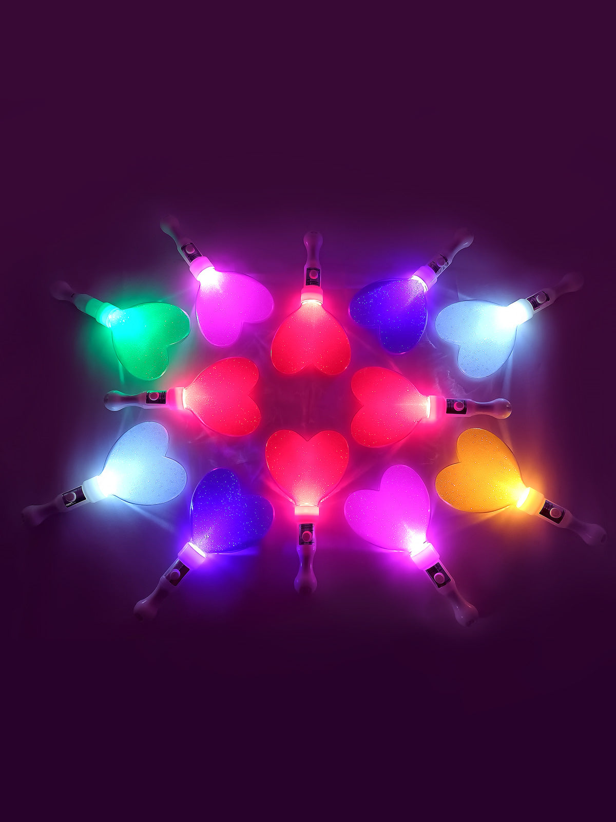 Stick Corazon Led 12 Unidades – KiraKira