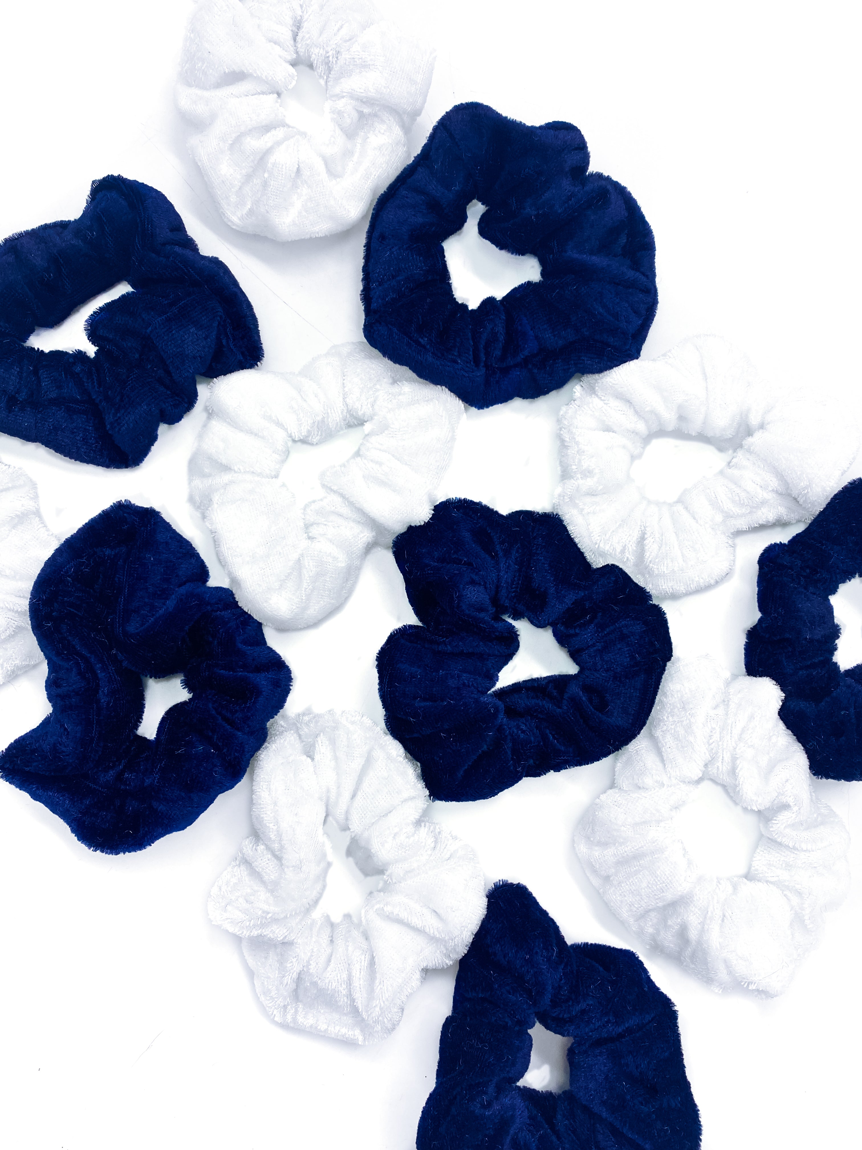 Colet Plush Blanco-Azul 12 Unidades – KiraKira